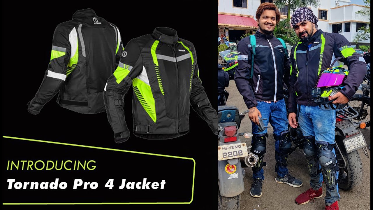 New Riding Jacket is Here | TORNADO PRO 4 JACKET| Moto Vlog ...