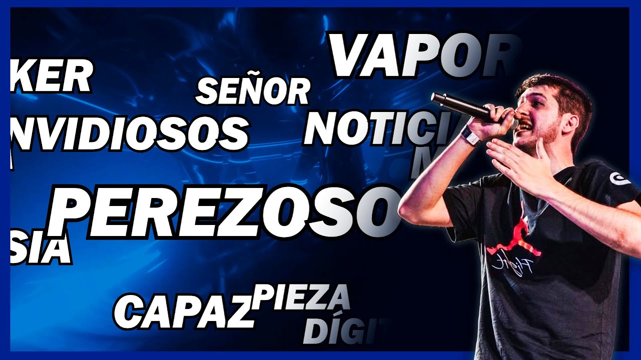 Ejercicio para IMPROVISAR RAP 👏 BASE de RAP con PALABRAS [PALABRAS y ...