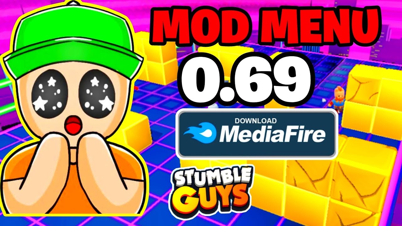 Apk Mod Menu Stumble Guys 0.69 Nick Colorido (Multiplayer) - YouTube