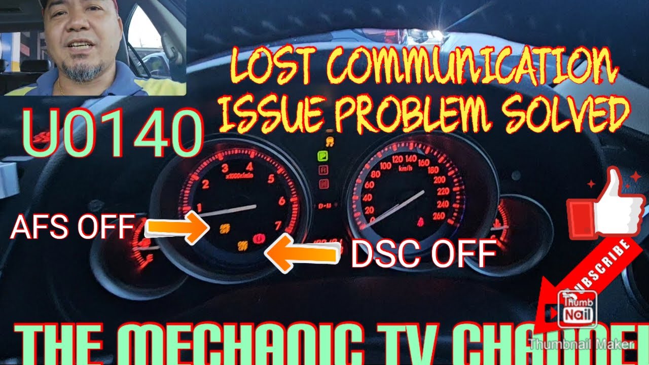 U0140 LOST COMMUNICATION ISSUE / AFS / DSC / BLINKING PROBLEM SOLVED ...
