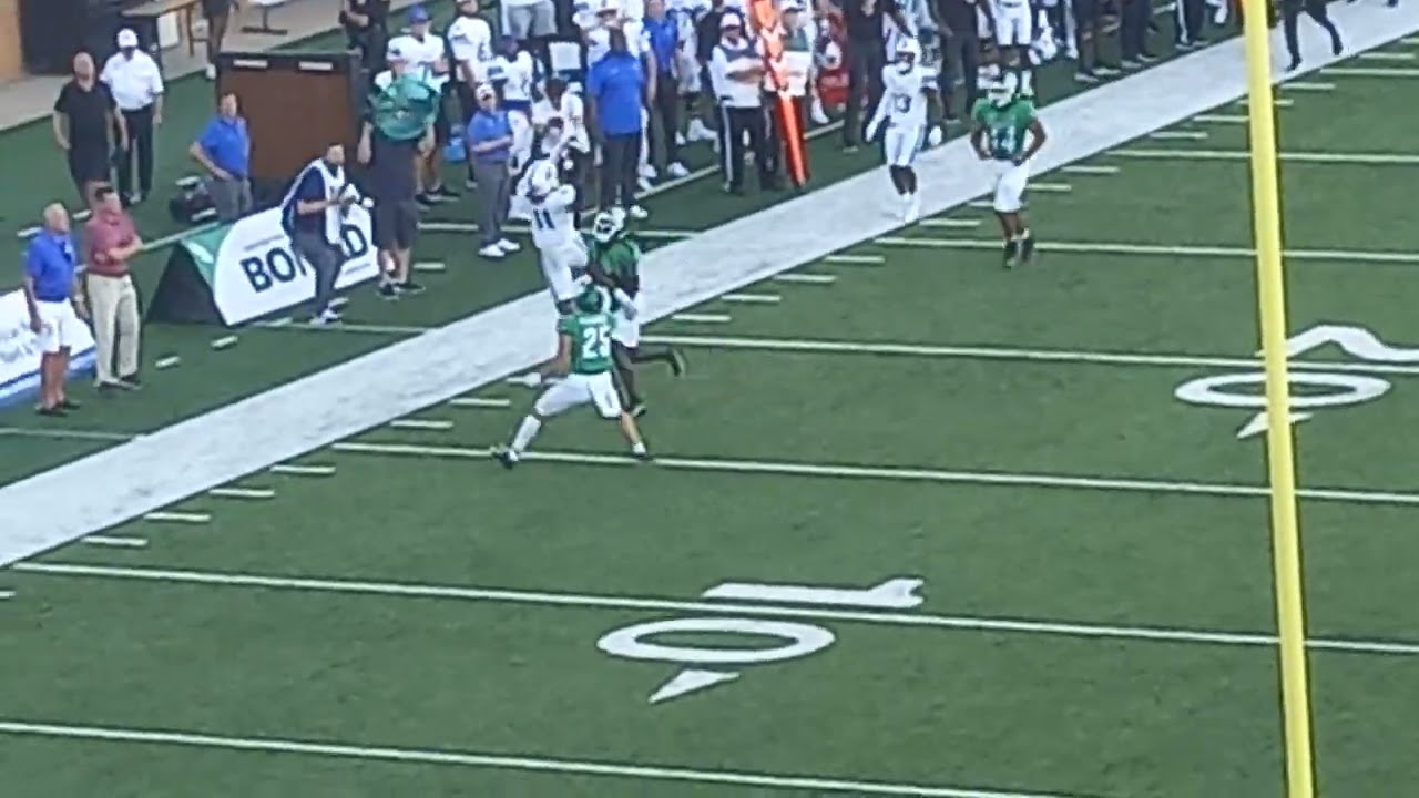 Rashee Rice with a sideline catch against North Texas. 9-3-22 - YouTube