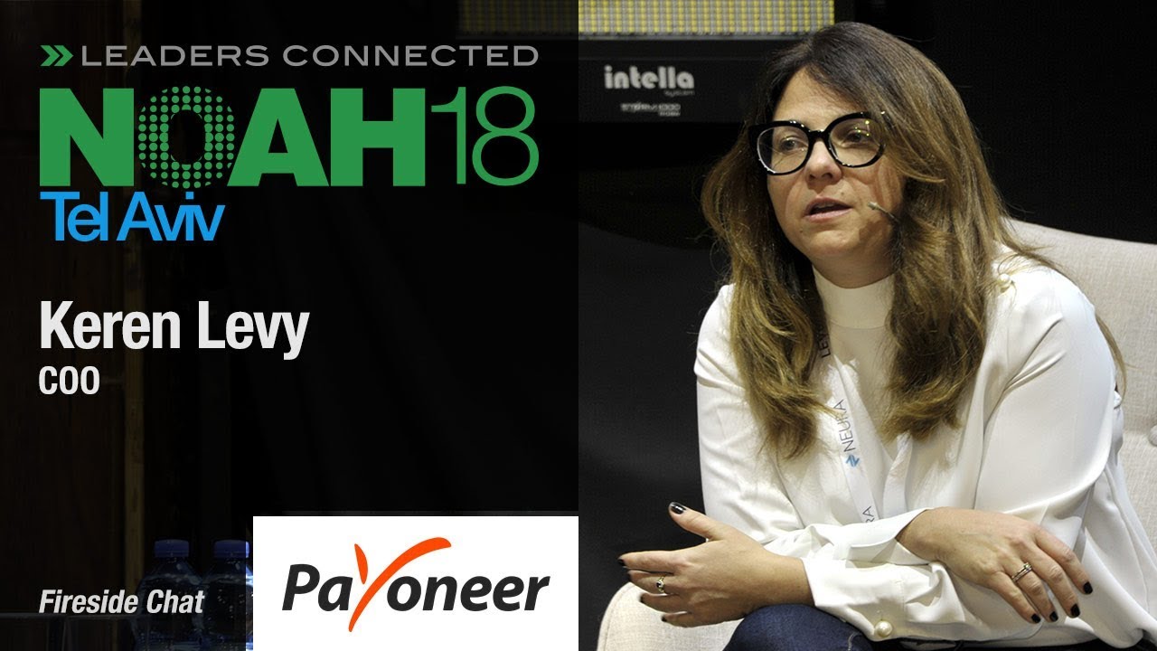 Keren Levy, Payoneer & Marco Rodzynek, NOAH Advisors - NOAH18 Tel Aviv ...