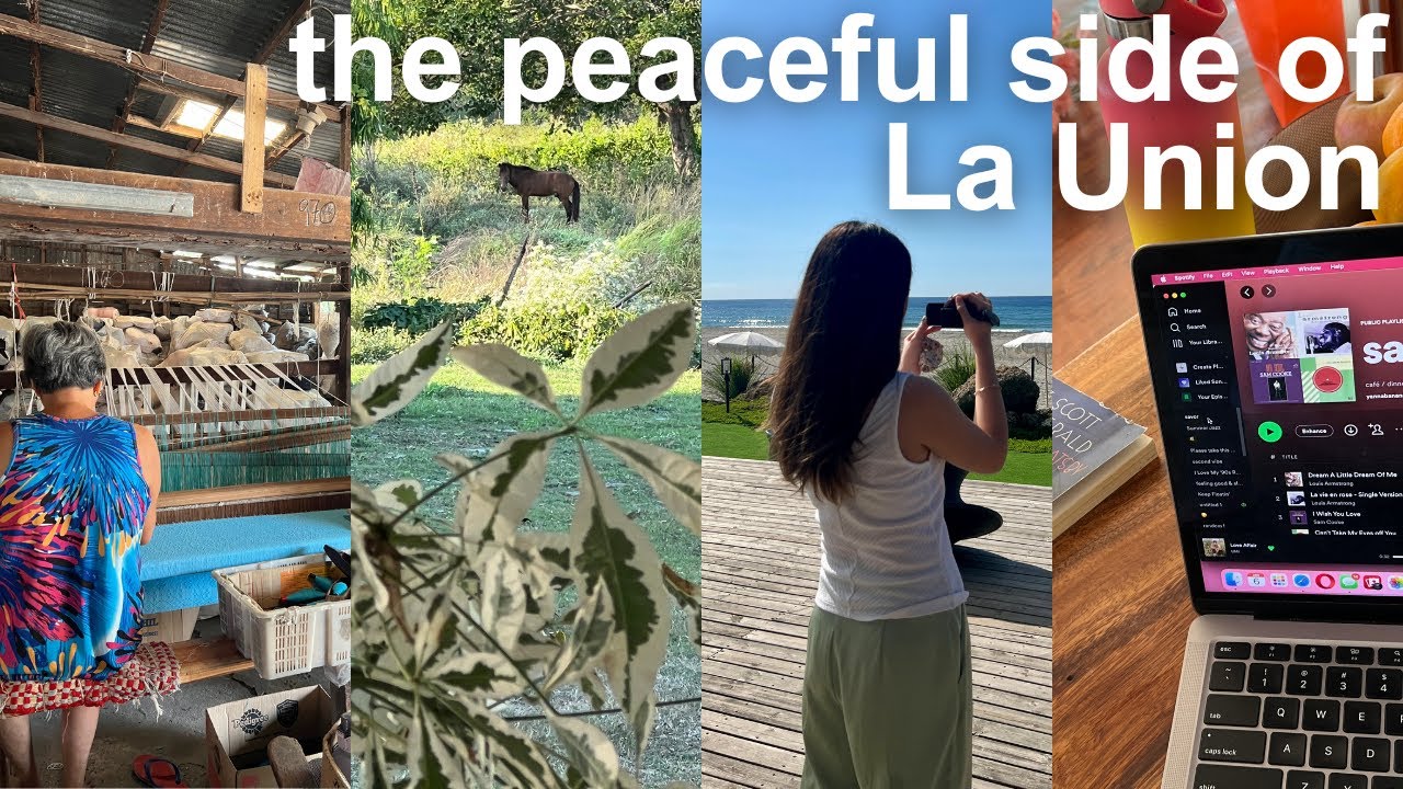 A WEEK IN MY LIFE 🏡 chill days at home in La Union, visiting Inabel ...