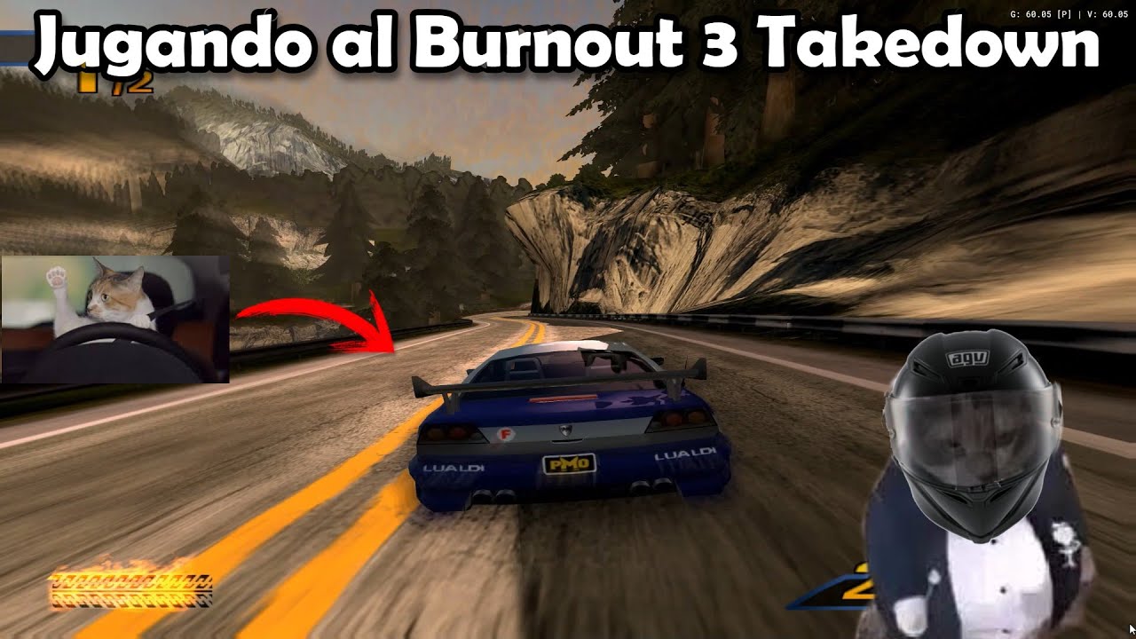 Sin Duda El Mejor Juego De Carreras | Jugando Burnout 3 Takedown - YouTube