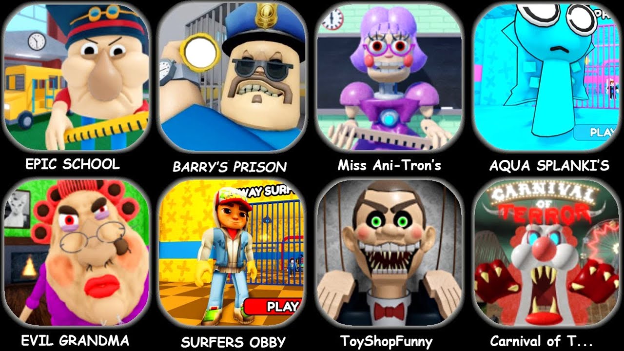 ROBLOX: EPIC SCHOOL ESCAPE (OBBY),AQUA SPLANKI'S,Miss Ani-Tron's ...