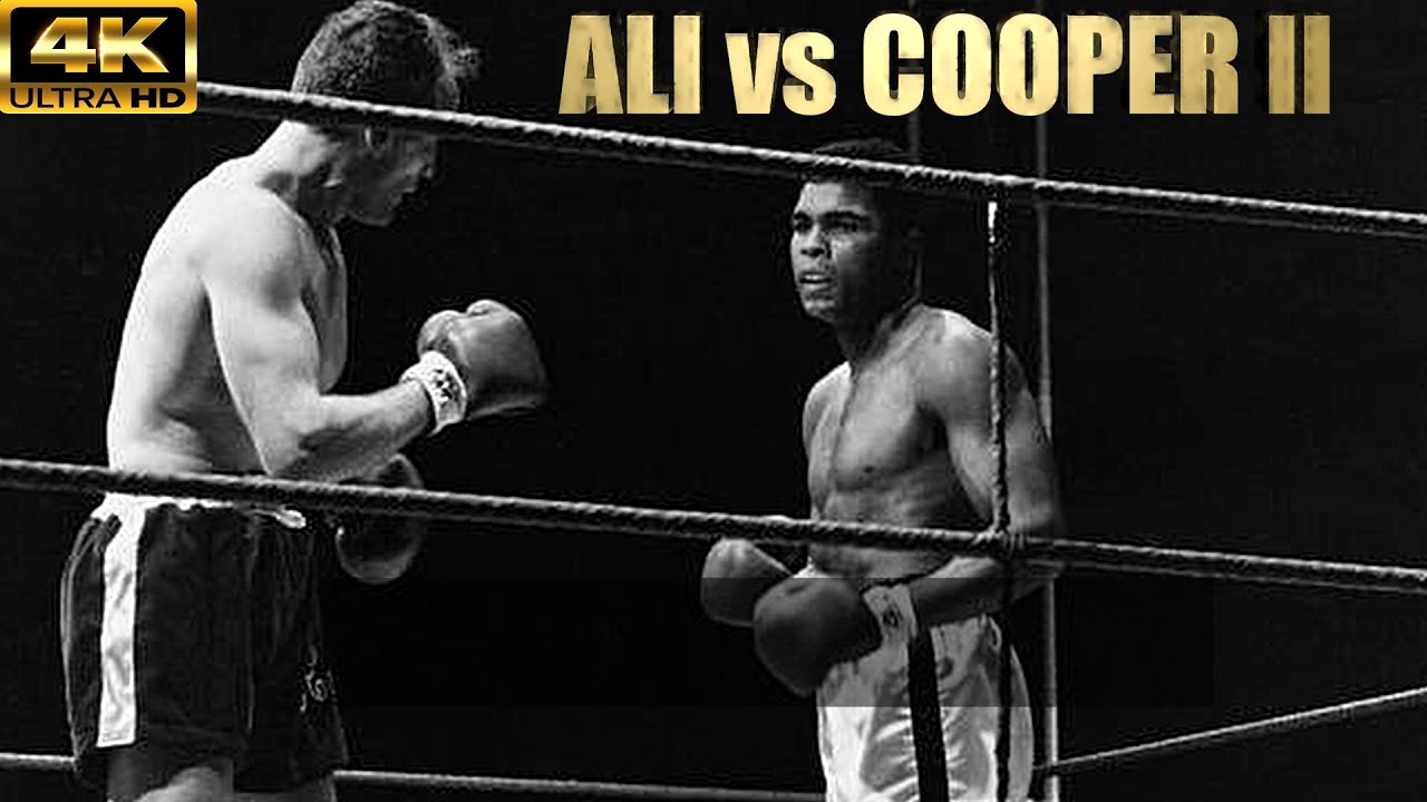 Muhammad Ali vs Henry Cooper II | Rare Footage Boxing Fight | 4K Ultra ...