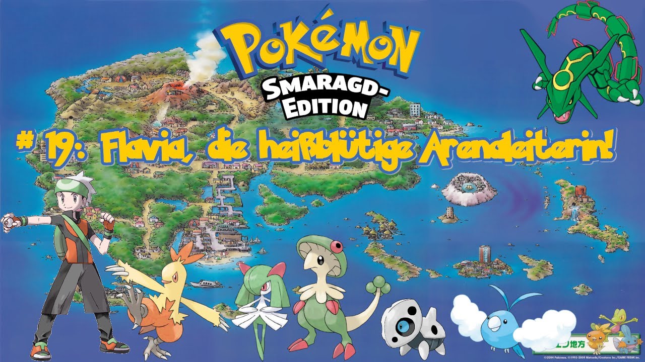 Pokemon Smaragd Let's Play Folge 19: Flavia, die heißblütige ...