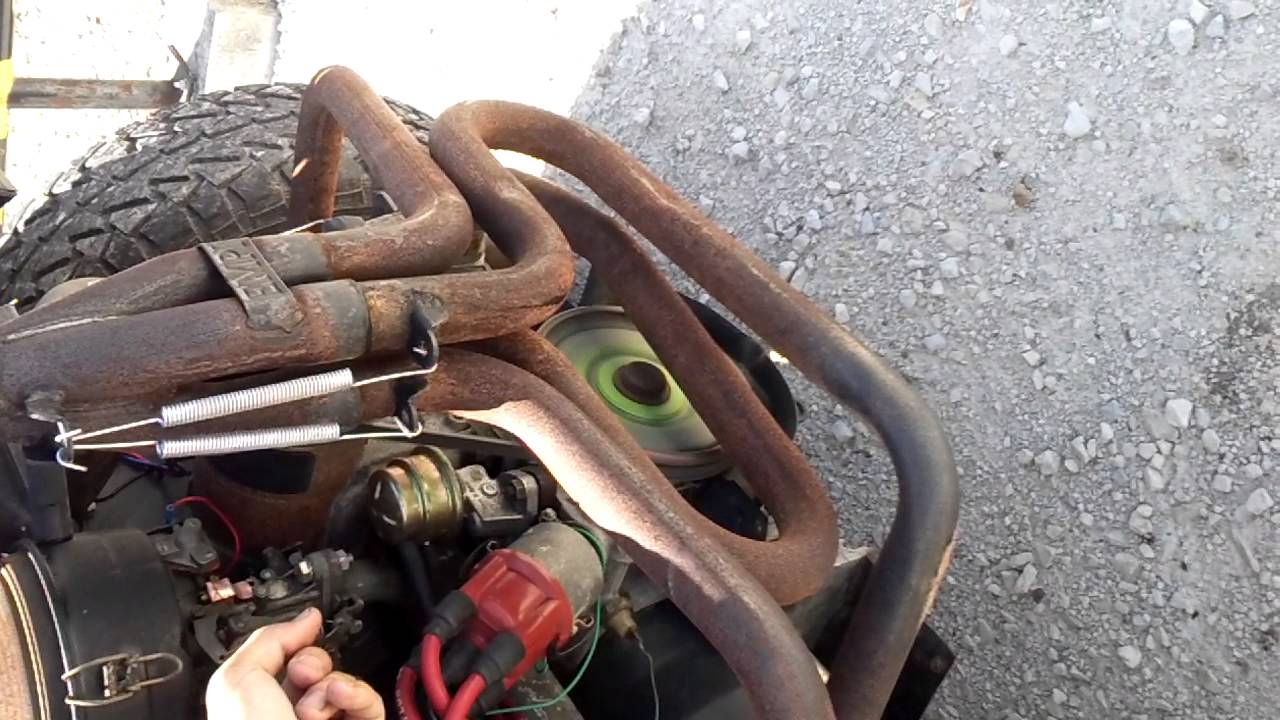 moteur buggy vw - YouTube