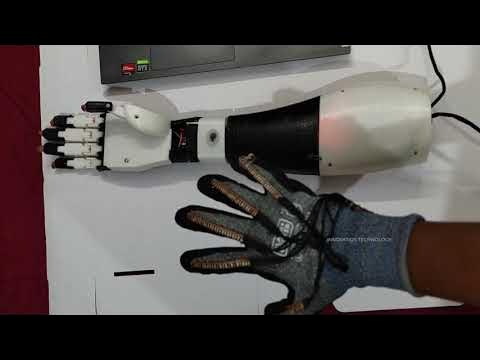 7DOF Robotic ARM Demo | EMG Technology | WiFi Control | Blynk IoT - YouTube