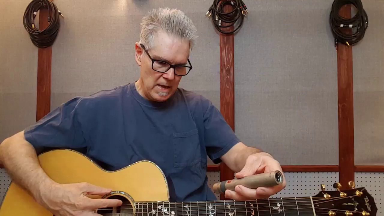 Acoustic Guitar Recording: 45-degree mic angle, and why - YouTube