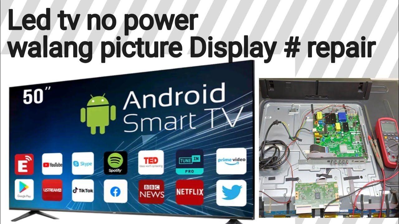 LeD Tv DeVANT walang power Paano mag repair #JM TUTORIAL#hotel service ...
