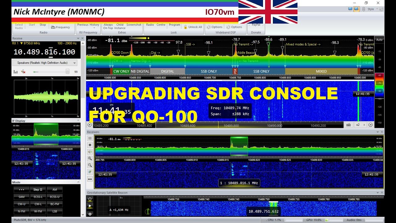 SDR Console Upgrade and what to check - YouTube
