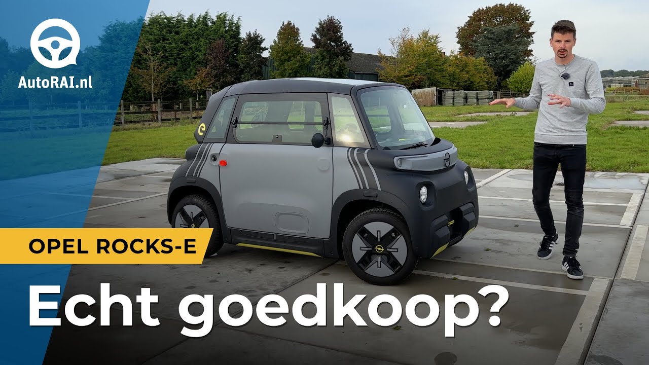 EV van 8.500 euro: is de Opel Rocks-e echt zo GOEDKOOP? - AutoRAI TV ...
