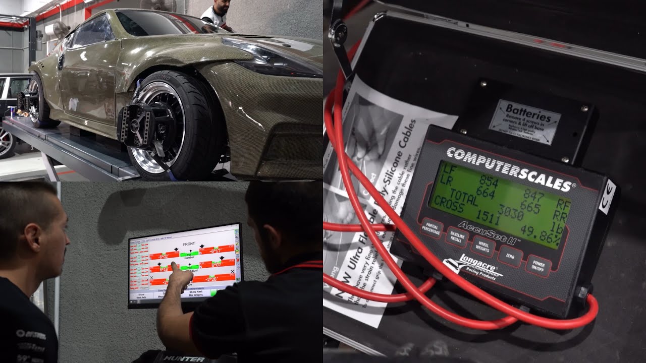 Alignment and corner balancing. We are finally really to test! - YouTube