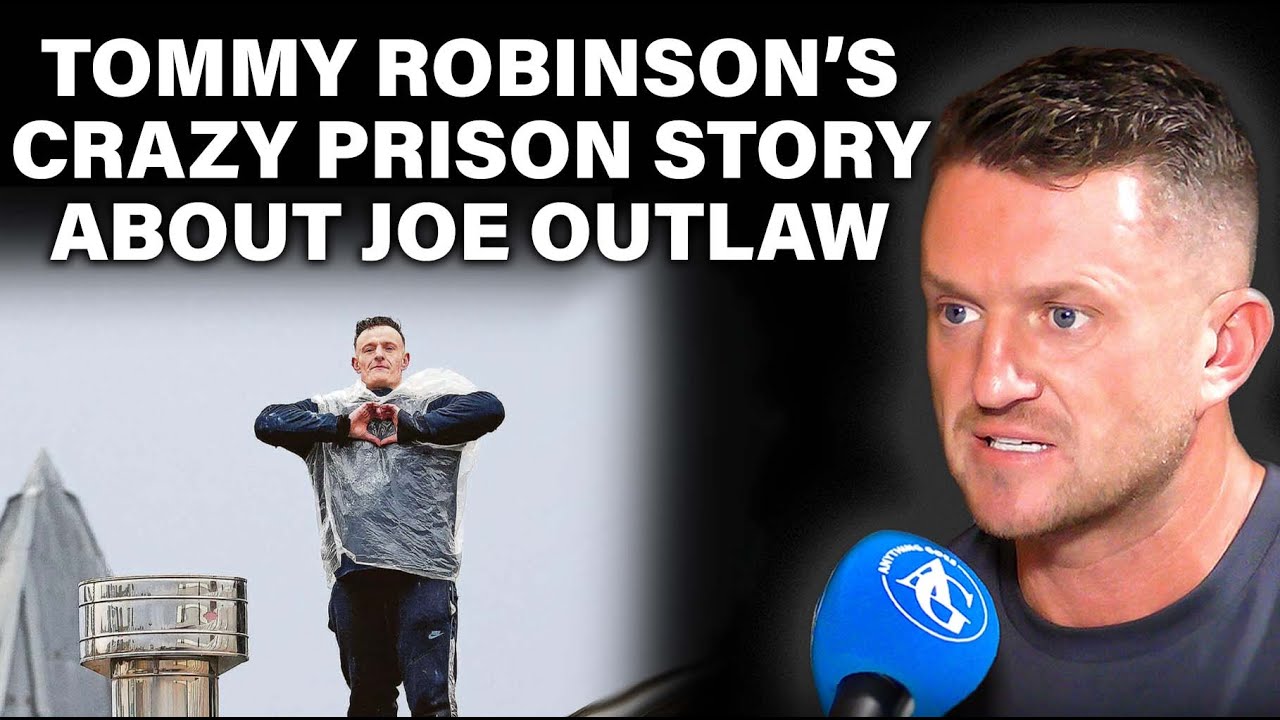 Tommy Robinson Crazy Prison Story About Joe Outlaw - YouTube