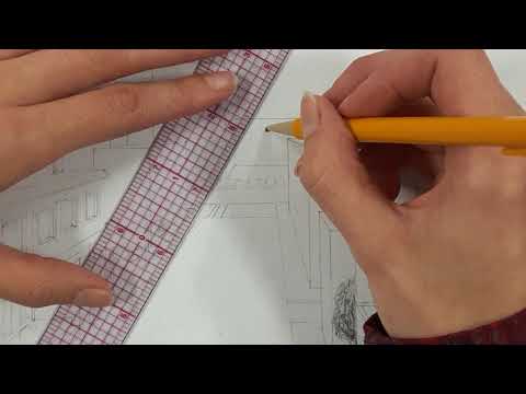 Crosswalk In 1-Point Perspective - YouTube