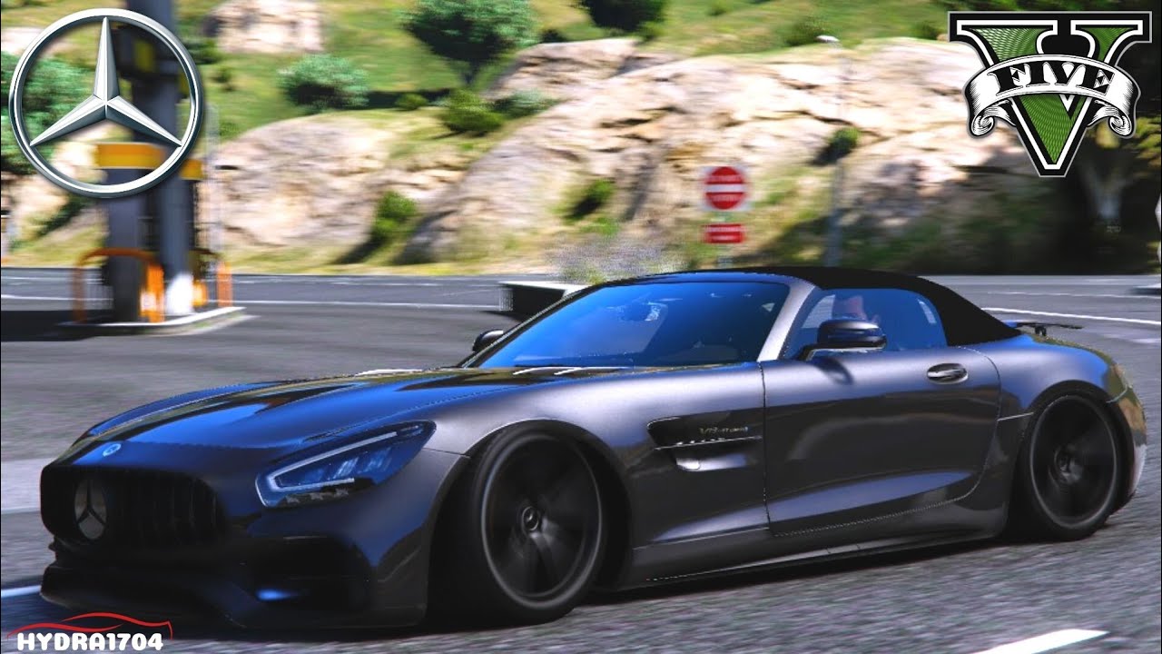2018 Mercedes-Benz AMG GTC Roadster Test Drive ASMR GTA V (Graphics MOD ...