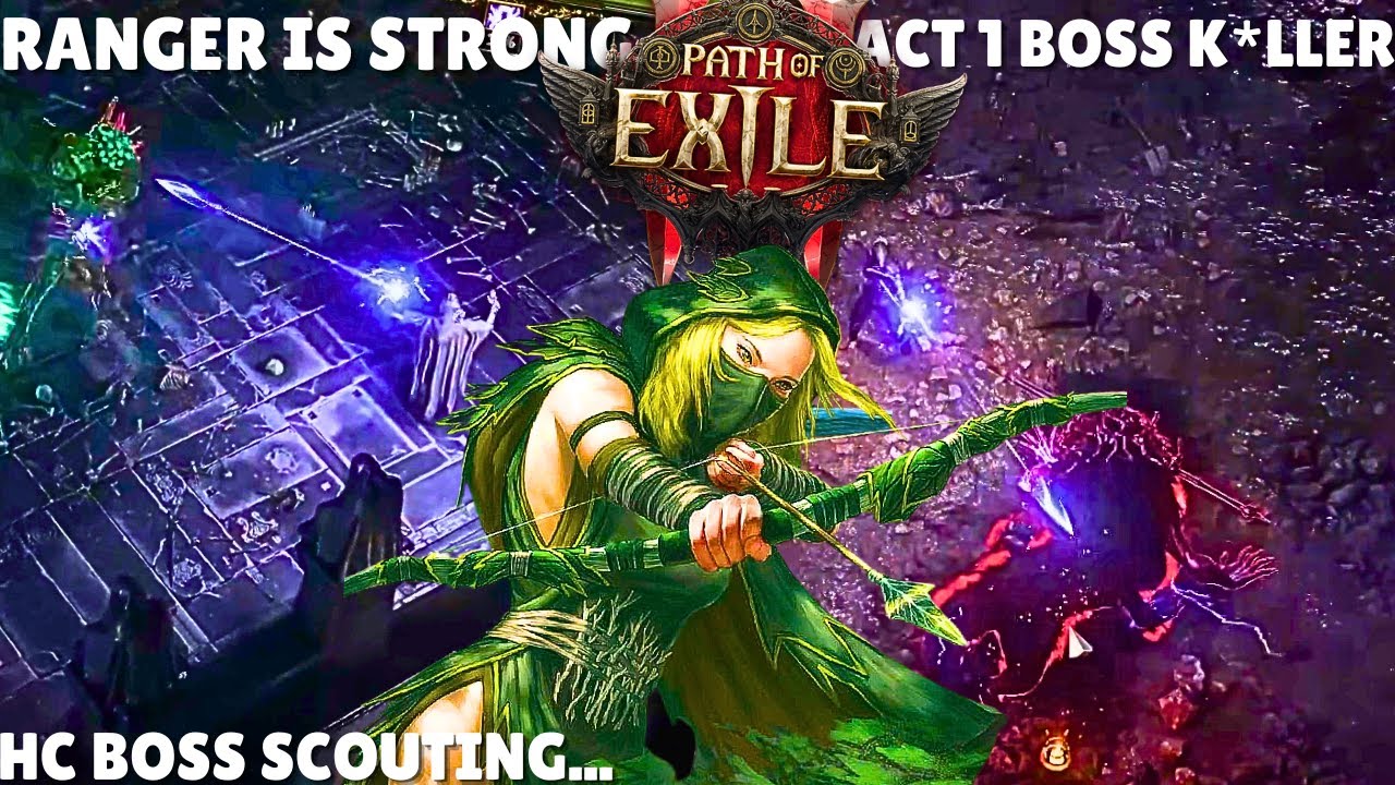 Path of Exile 2 Ranger Gameplay Act 1 HC Planning... - YouTube