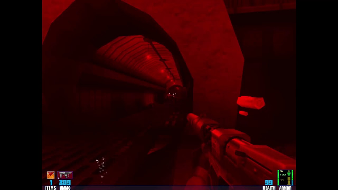 Sin (1998) Walkthrough #12 - Level 12 - Missile Silo (100%) - YouTube