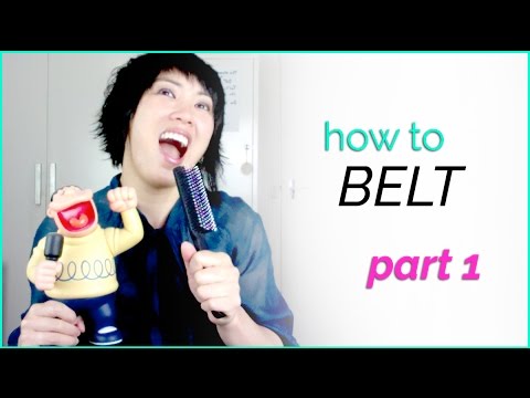 How to Belt -Singing Techniques Part 1 - YouTube