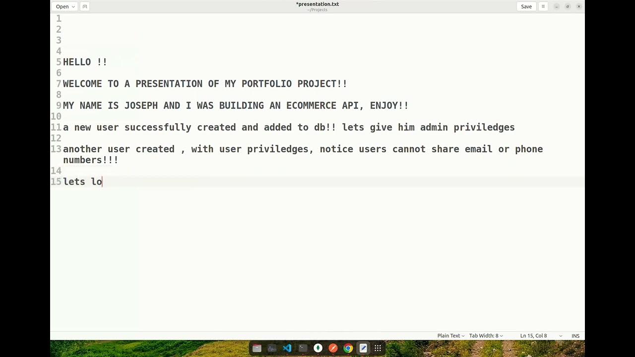 ALX BACKEND | PORTFOLIO PROJECT PRESENTATION | PART ONE - YouTube