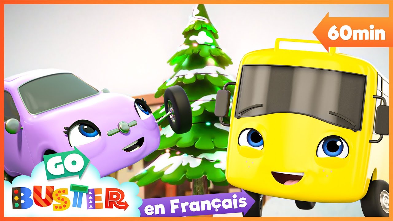 Le Premier Noël Enneigé de Buster | Go Buster en Français | Chansons et ...