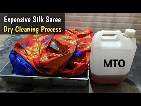 How To Dry Cleaning Silk Sarees, Dry Cleaning Process, Saree ...