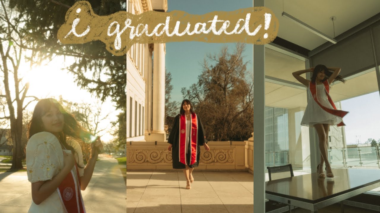 🎓 I graduated from the university of utah! | grad vlog - YouTube