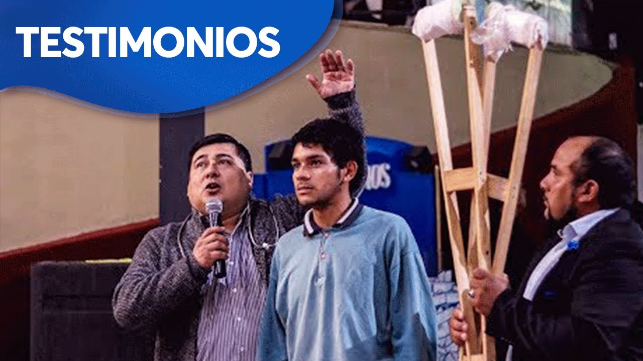 Marcos caminaba solo con muletas y ¡Dios hizo un milagro extraordinario ...