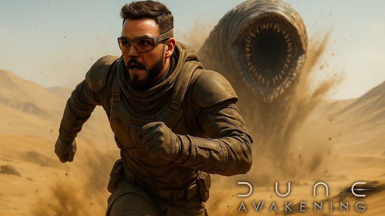 LIVE - Surviving Sand Worms and More! | Dune Awakening Gameplay - YouTube