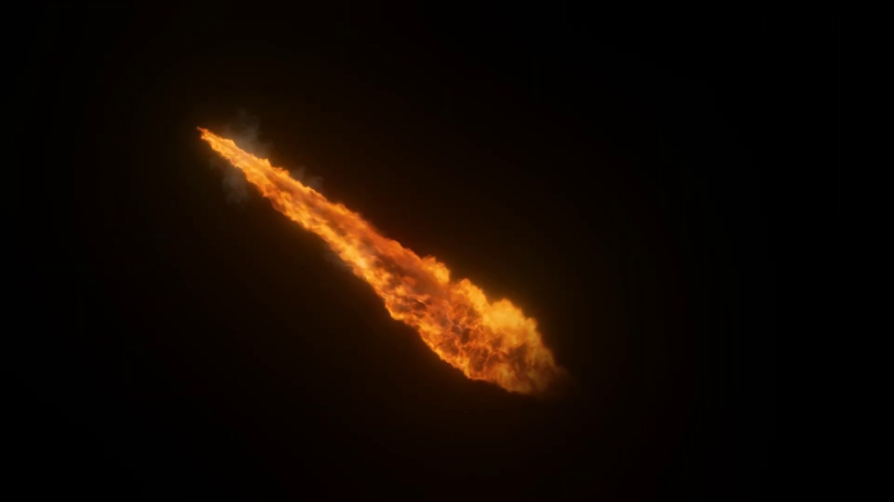 Dragon Fire VFX test!!! - YouTube