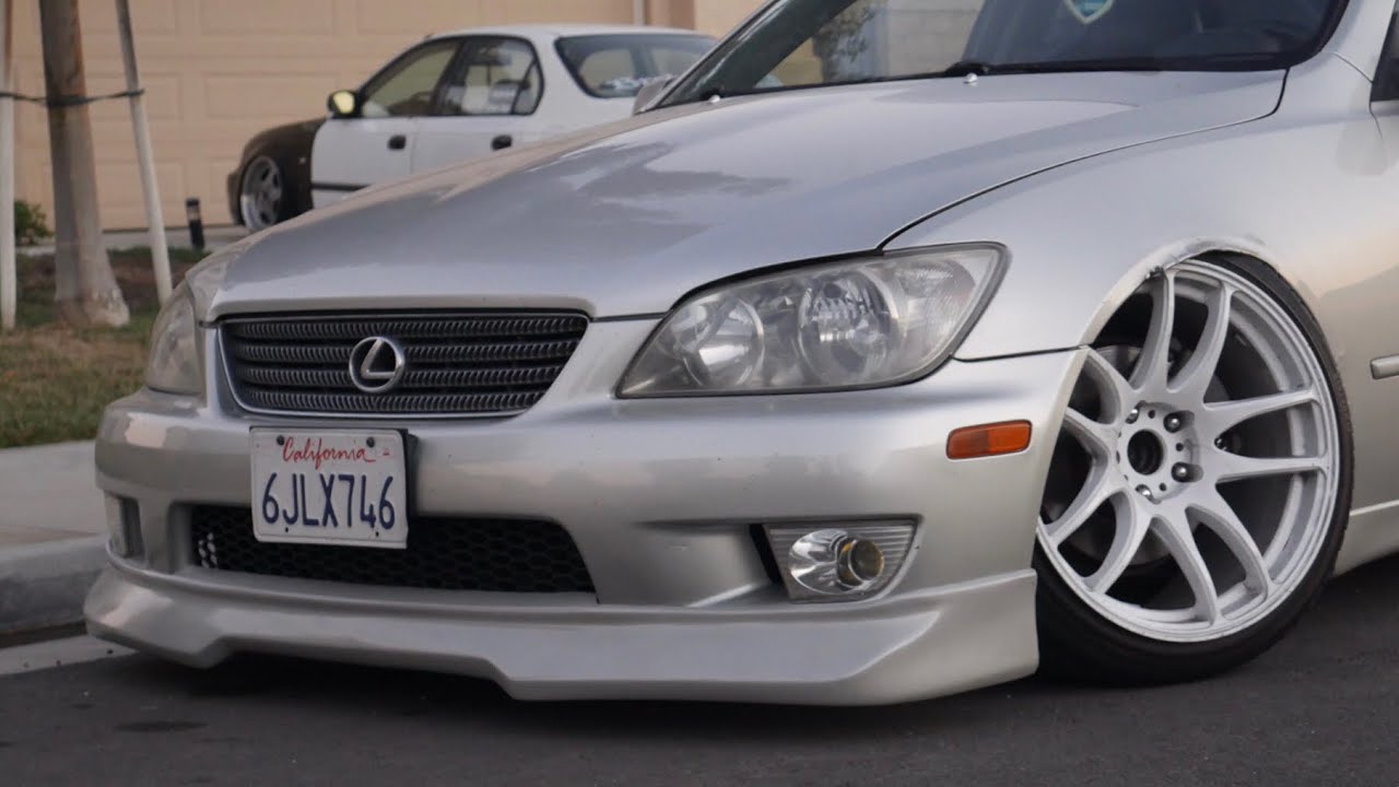 Installing Lip On The IS300! - YouTube