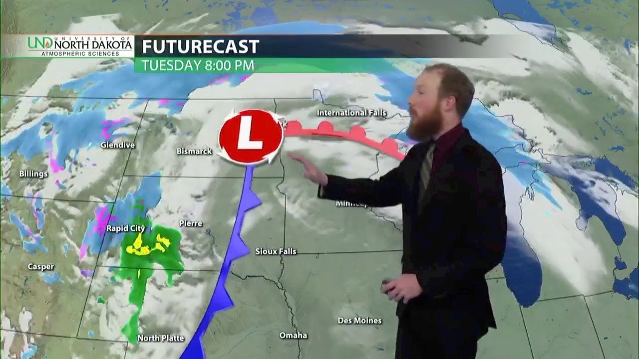 STORM FORECAST: The Latest On Winter Storm From Grand Forks, BLIZZARD ...