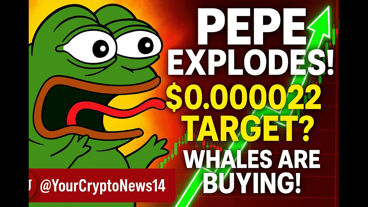 PEPE Holders: PEPE Coin EXPLODING! Major Price Target Revealed (161% ...