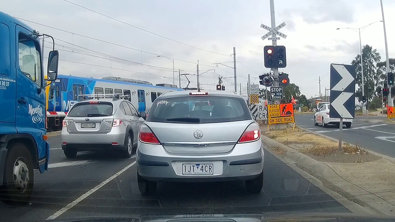 Dashcam Video 8: Train Crash Melbourne Australia - YouTube