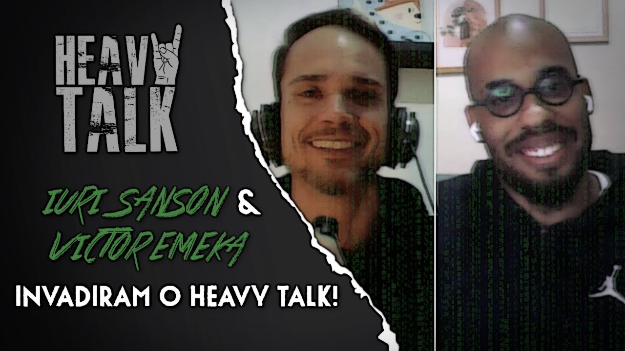 IURI SANSON E VICTOR EMEKA INVADIRAM O HEAVY TALK! #HACKEADO - YouTube