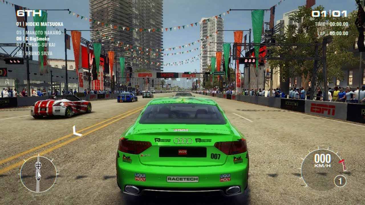 GRID 2 - Audi RS5 Coupe - Intel Core2Duo E8400 - Nvidia GT710 (HD ...