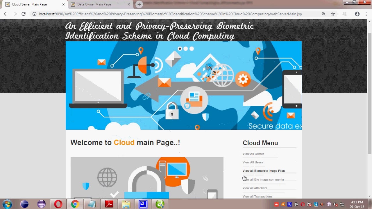 An Efficient and Privacy Preserving Biometric Identification Scheme in Cloud Computing - YouTube
