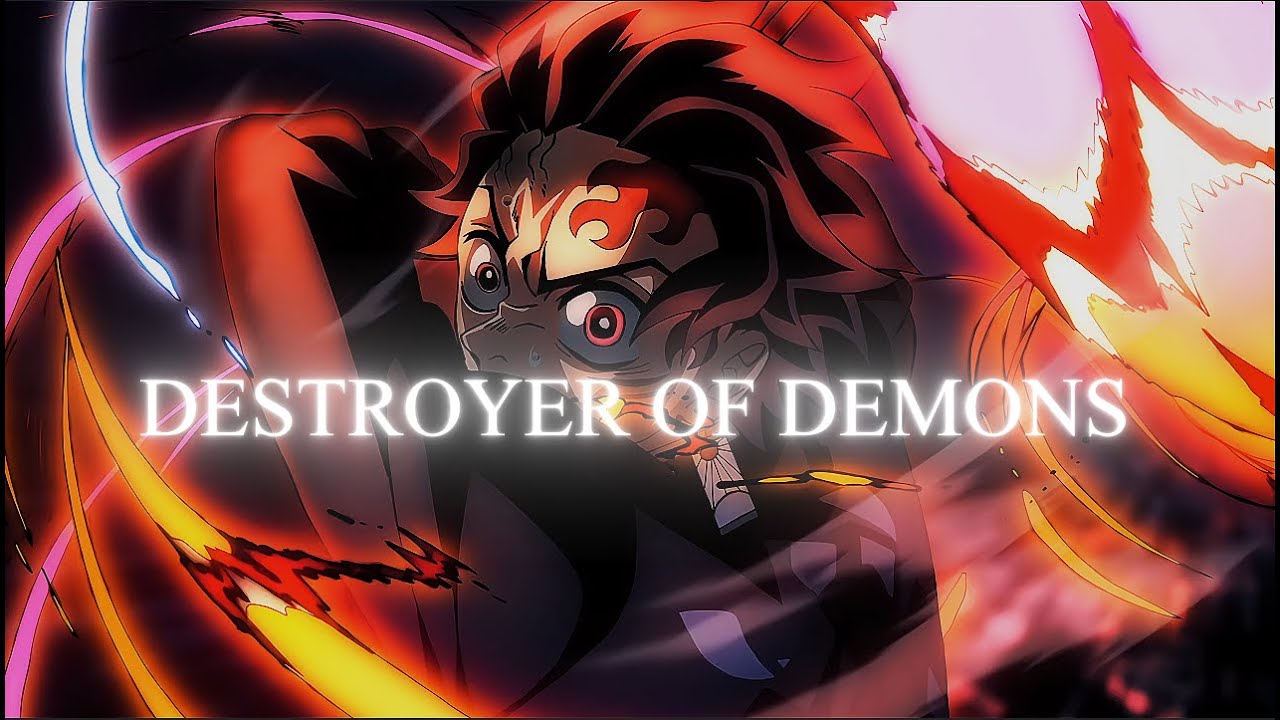 DESTROYER OF DEMONS (4K Demon Slayer edit) - YouTube