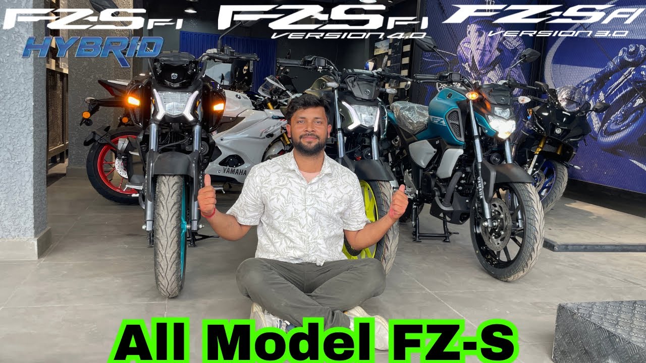Yamaha FZ-S Fi hybrid v5 | All Yamaha Fz-s Series v4 And v3 Full ...
