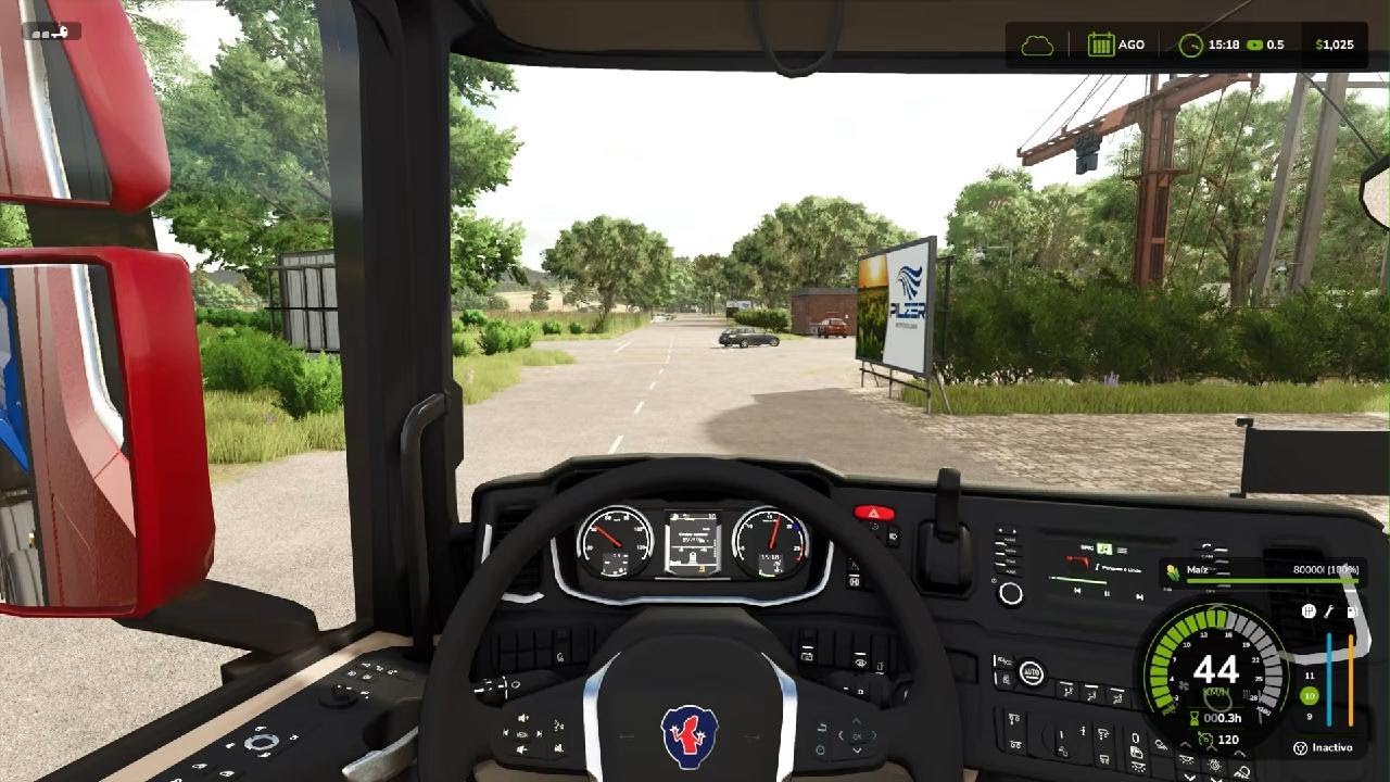 Fs25 en PS5 venta de maiz - YouTube