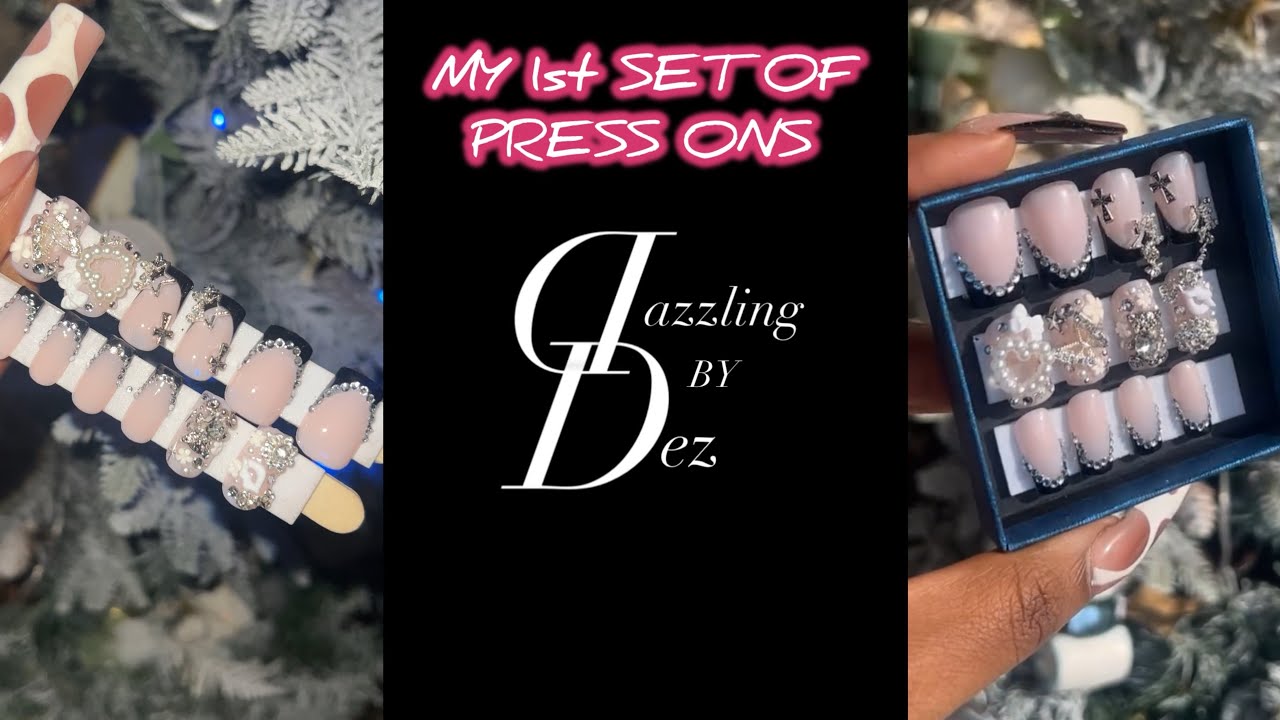 MY 1st SET OF PRESS ONS - YouTube