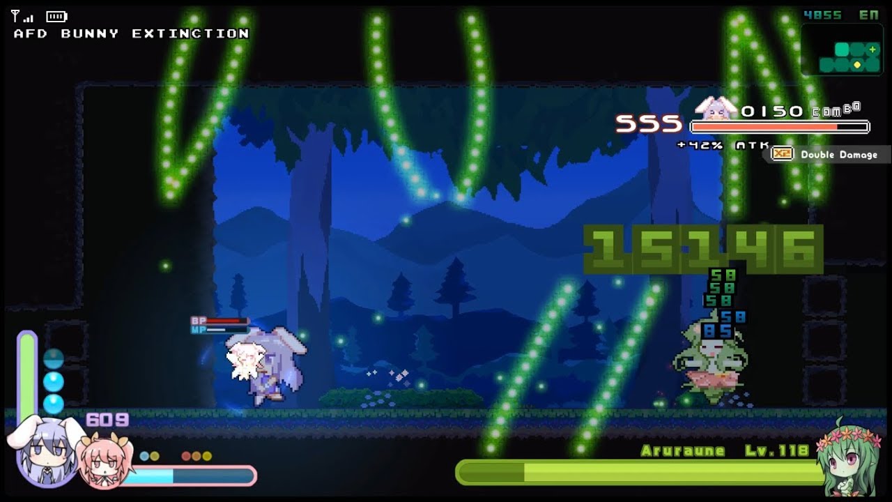 Rabi-Ribi: Aruraune on AFD+BEX [No Consumables/Buffs] - YouTube