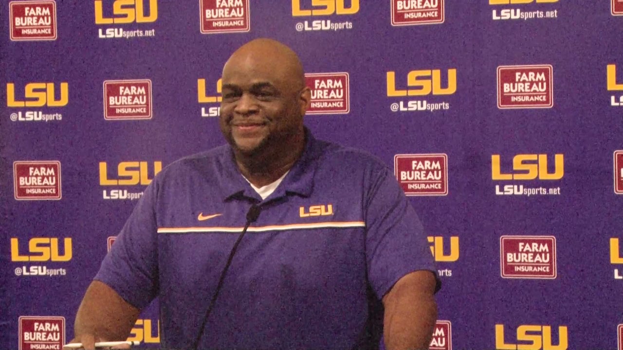 LSU interim HC Brad Davis on coaching LSU in the Texas Bowl and being ...