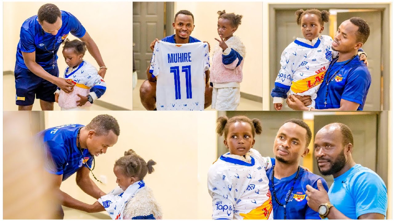 Mu byishimo byishimo byinshi, Muhire Kevin yahuye na wa mwana umukunda ...