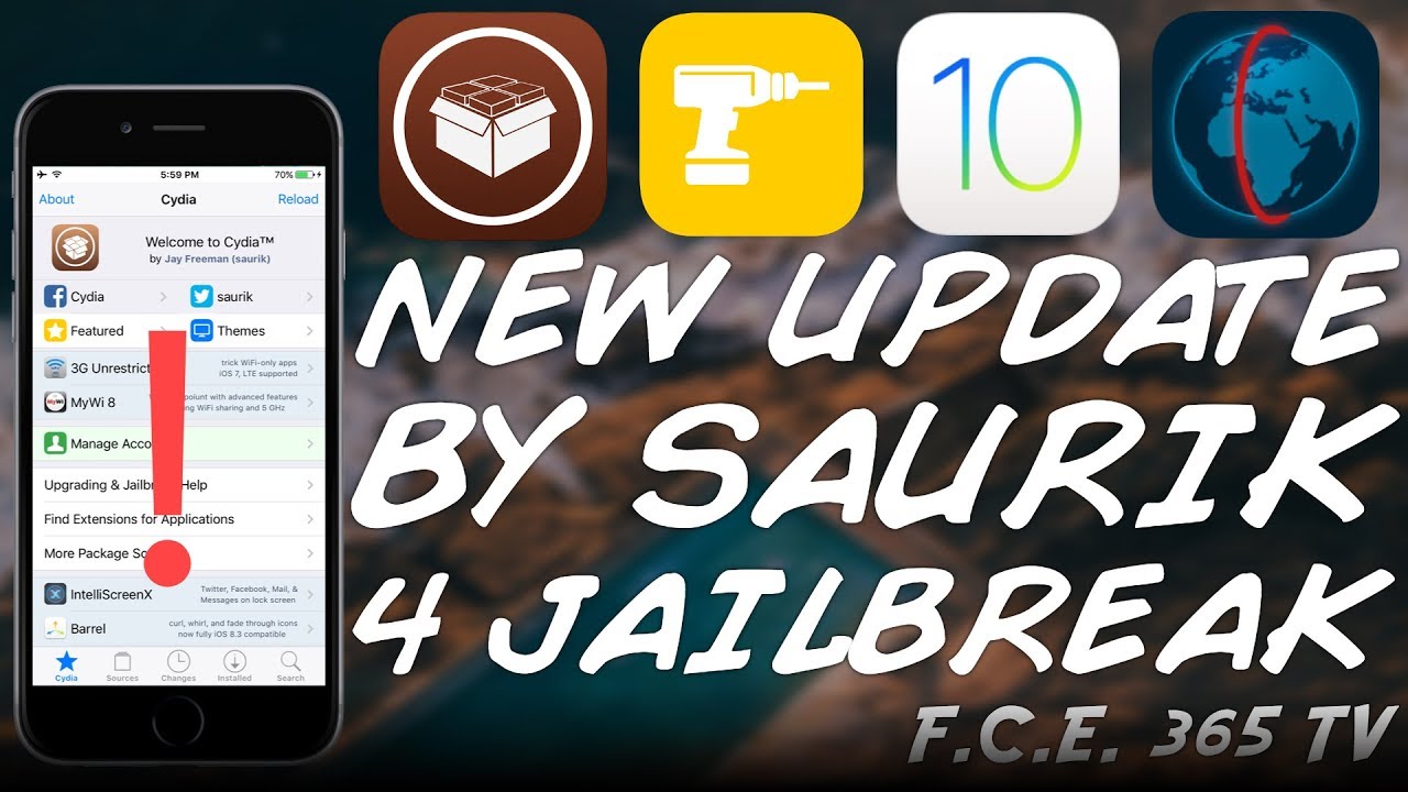 SAURIK (CYDIA'S CREATOR) RELEASED A NEW UPDATE + MERIDIAN NEWS - YouTube