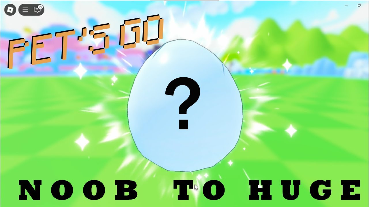 NOOB TO HUGE / PET'S GO / PART 1 - YouTube