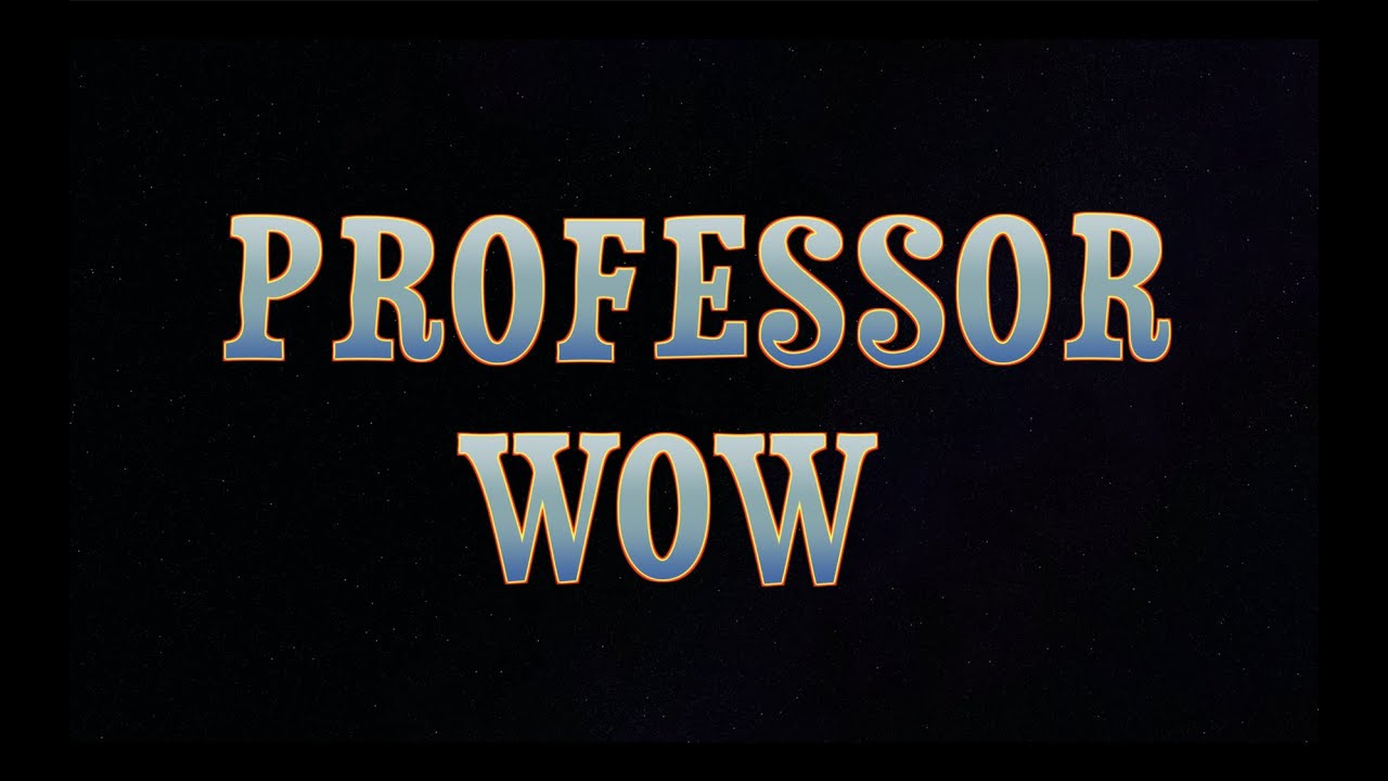 PROFESSOR WOW & THE WONDER OF SOAP #PSA - YouTube