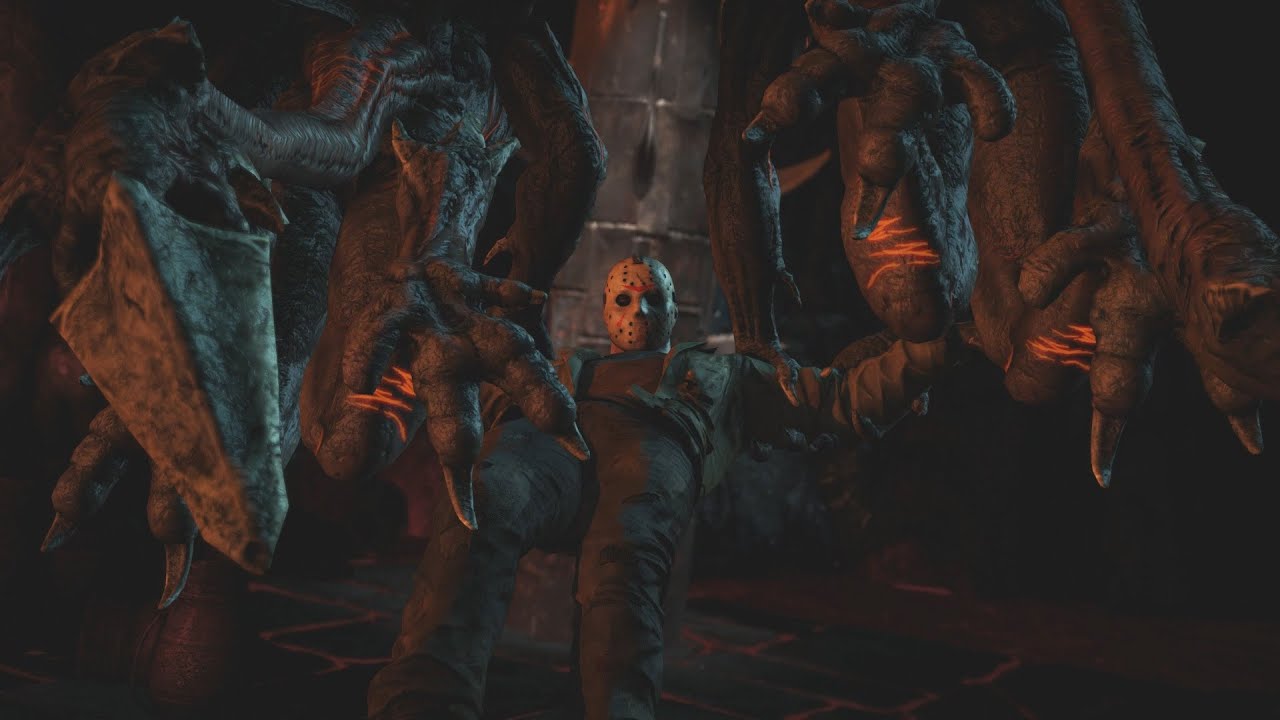 Mortal Kombat X - All Fatalities on Jason Voorhees "Jason Goes To Hell ...