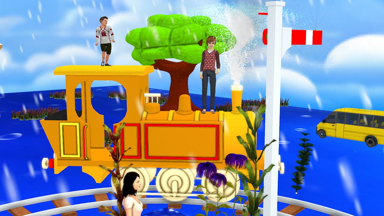 chu-chu train kids rhymes youtube videos for kids | EBOX - YouTube